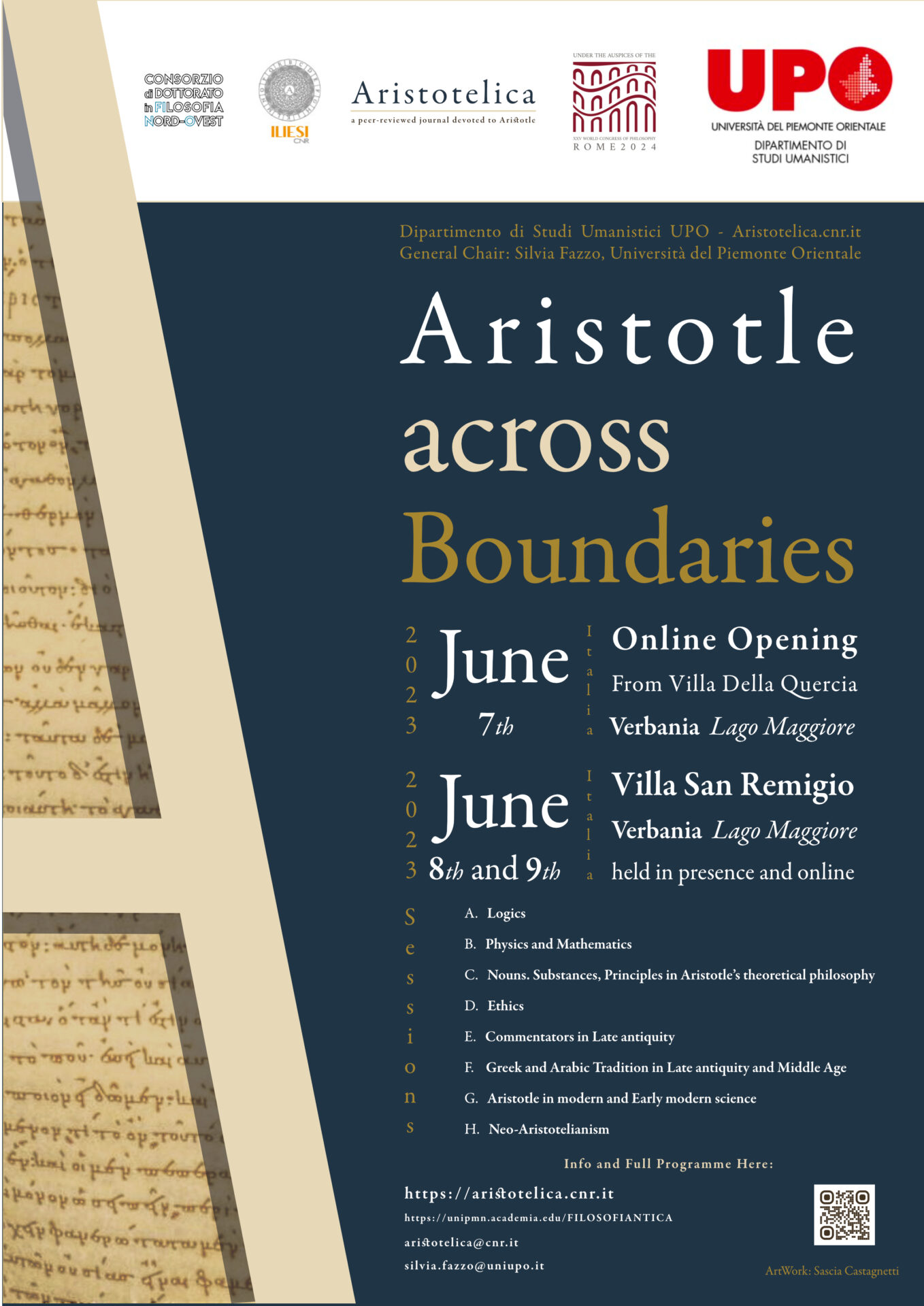 Aristotle across Boundaries - WCP 2024